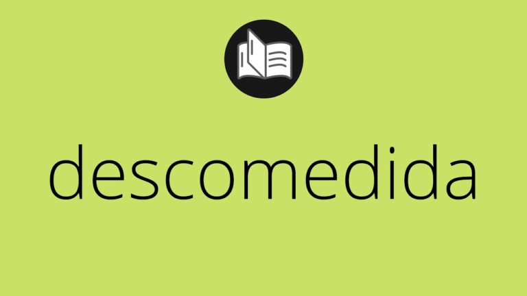 ¿Qué significa "descomedidamente" en la Biblia? Descubre su interpretación y contexto - Nuestra ...