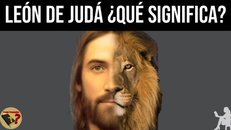 Jesús, el León de la Tribu de Judá: Significado y Referencias en la Biblia - Nuestra Fé Nuestra ...