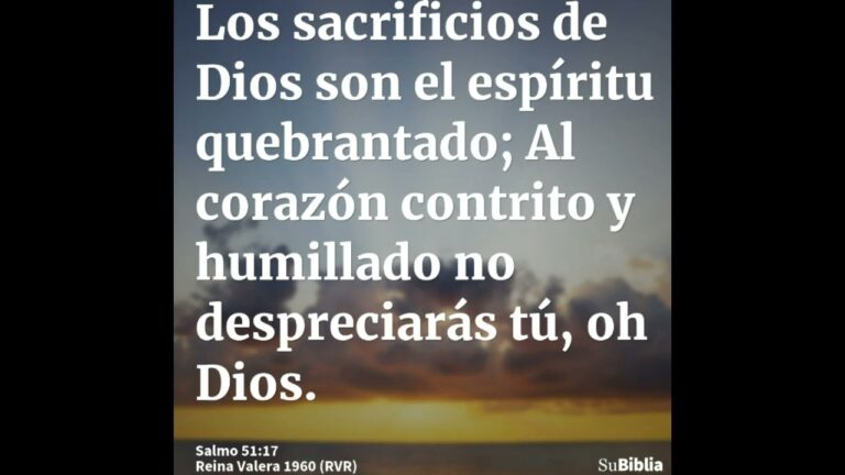 ¿Qué Quiere Decir "Contrito" en la Biblia? Significado y Contexto ...