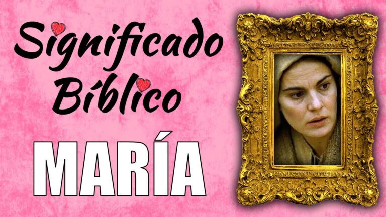 ¿Qué significa María en la Biblia? Descubre su importancia y simbolismo ...