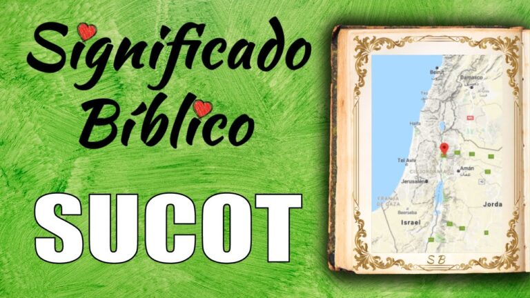¿Qué significa Sucot según la Biblia? Descubre su origen y significado ...