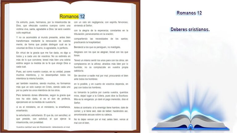 Interpretación de Romanos 12:3 en la Biblia de Jerusalén: Reflexiones y Enseñanzas - Nuestra Fé ...