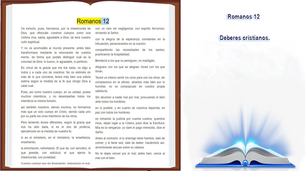 Interpretación de Romanos 12:3 en la Biblia de Jerusalén: Reflexiones y Enseñanzas - Nuestra Fé ...