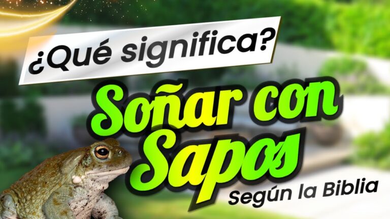 ¿Qué Significa el Sapo en la Biblia? Descubre su Simbolismo y ...