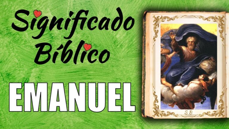 ¿Qué significa el nombre Emanuel según la Biblia? Descubre su origen y ...